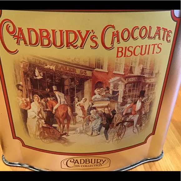Vintage - Cadbury | Accents | Vintage Cadburys Chocolate Biscuits Tin ...